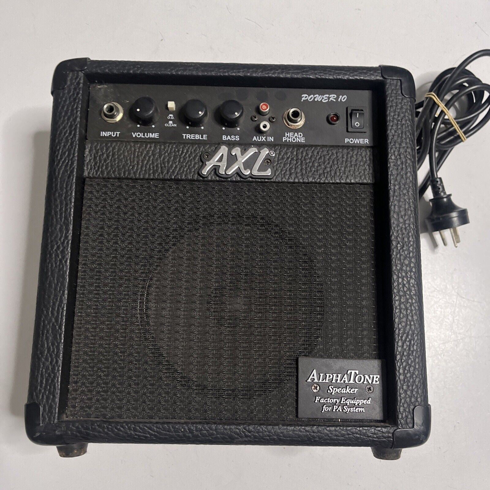 Axl Power 10 Alphatone Speaker Amplifier – Retro Unit