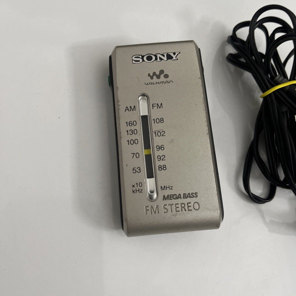 Vintage Sony Walkman Model SRF-S84 Pocket Portable AM/FM Stereo Radio ...