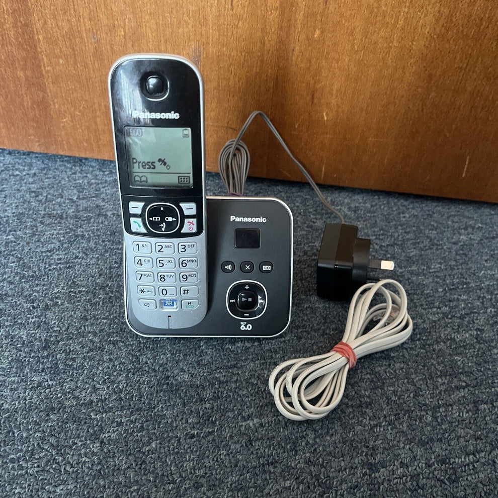 Panasonic KX-TG6821AL Cordless Telephone Digital Answering Machine ...