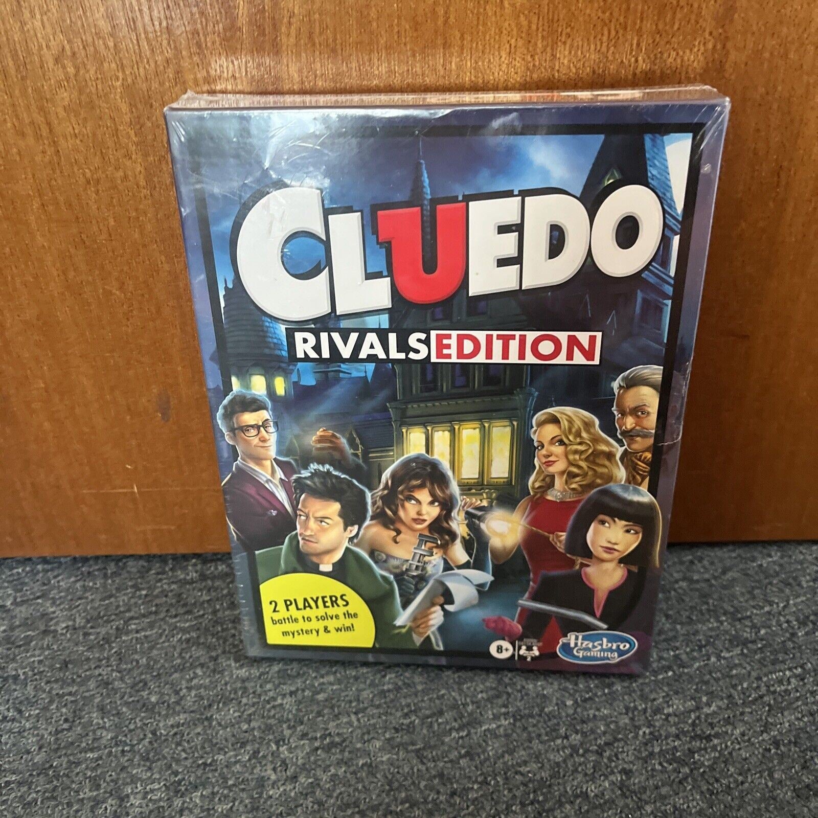 *New Sealed* Cluedo Rivals Edition Mystery Board Game Hasbro 2 Players ...