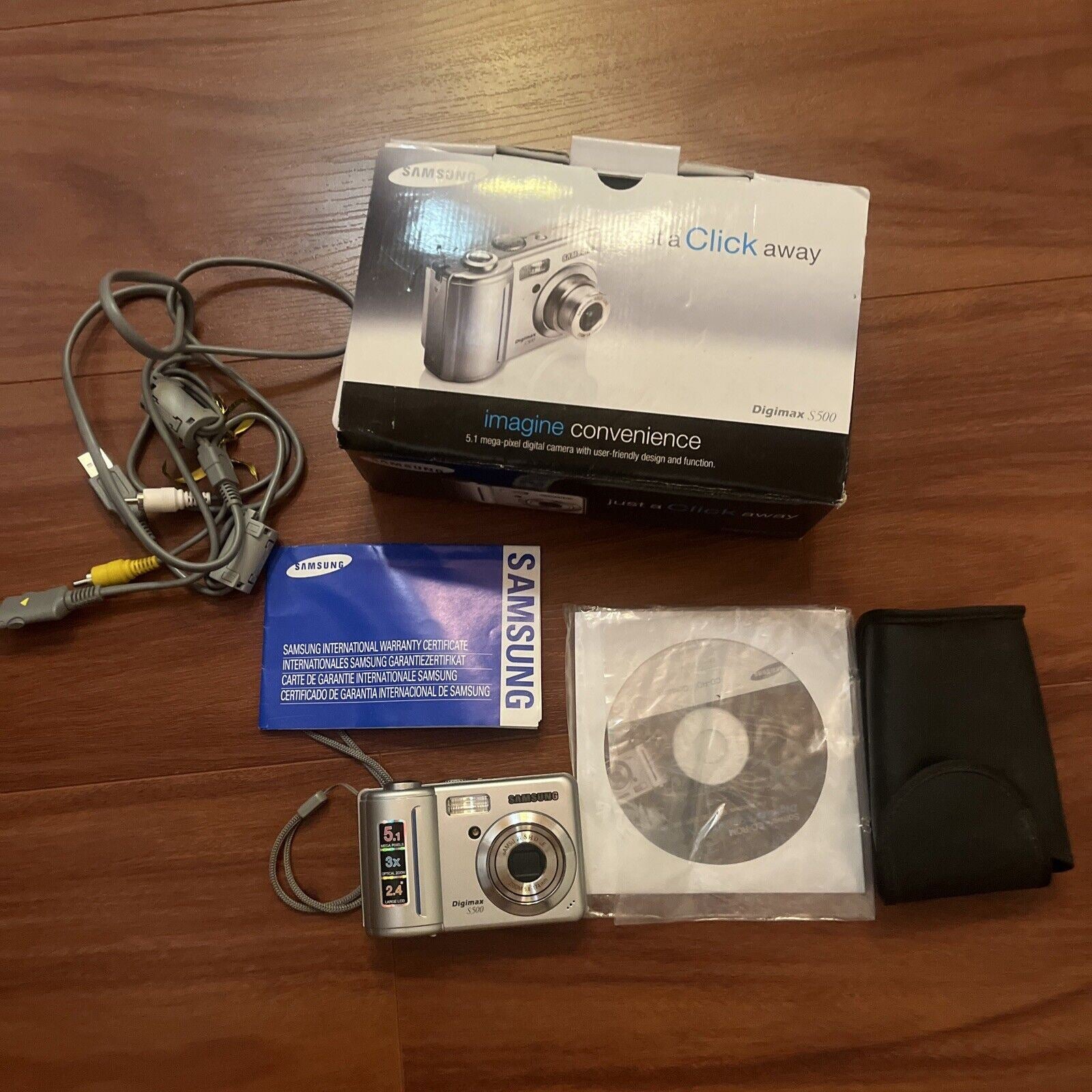 Samsung Digimax S500 Digital Camera 5.1MP *for parts or repair* – Retro ...