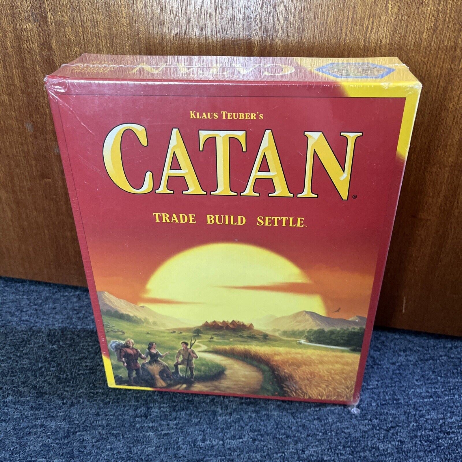 *New Sealed* Klaus Teuber's: Catan - Trade Build Settle - Base Game ...
