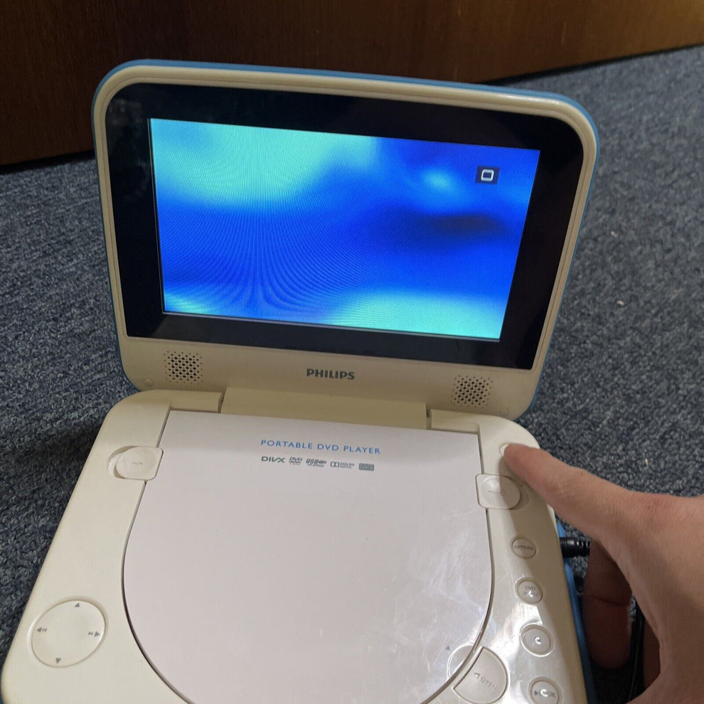 Philips 7" Portable DVD Player PD7006B/79 – Retro Unit