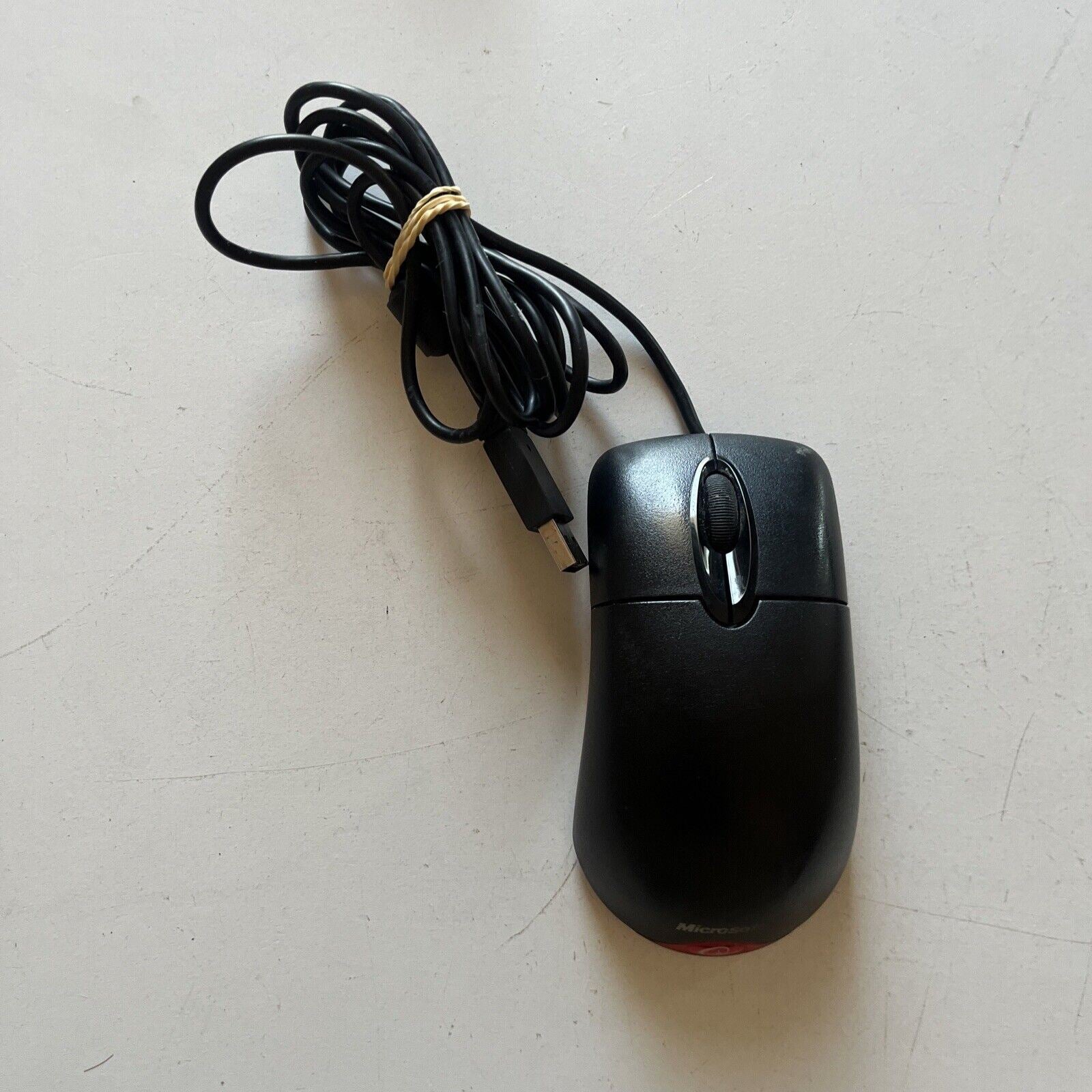 Microsoft Wheel Mouse Optical 1.1A USB and PS/2 Compatible – Retro Unit