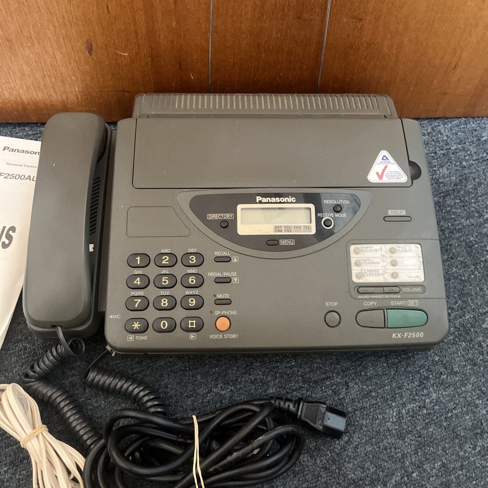 Panasonic KX-F2500AL Personal Facsimile FAX Telephone – Retro Unit