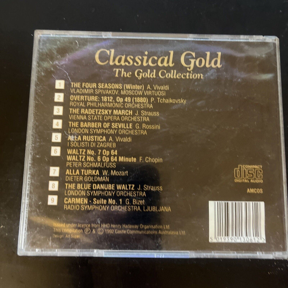 Classical Gold - The Gold Collection (CD, 1992) – Retro Unit