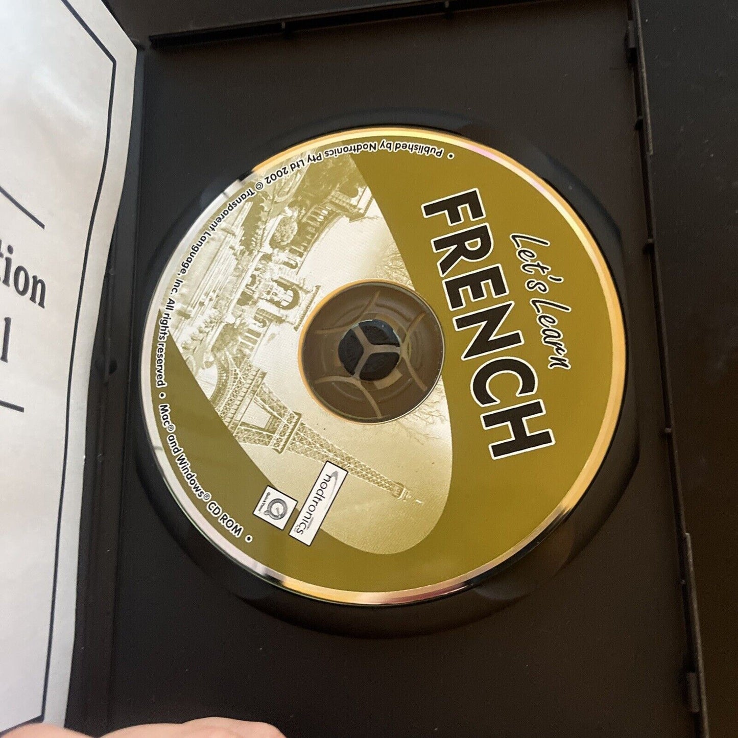 Let's Learn French - PC Mac CDROM – Retro Unit