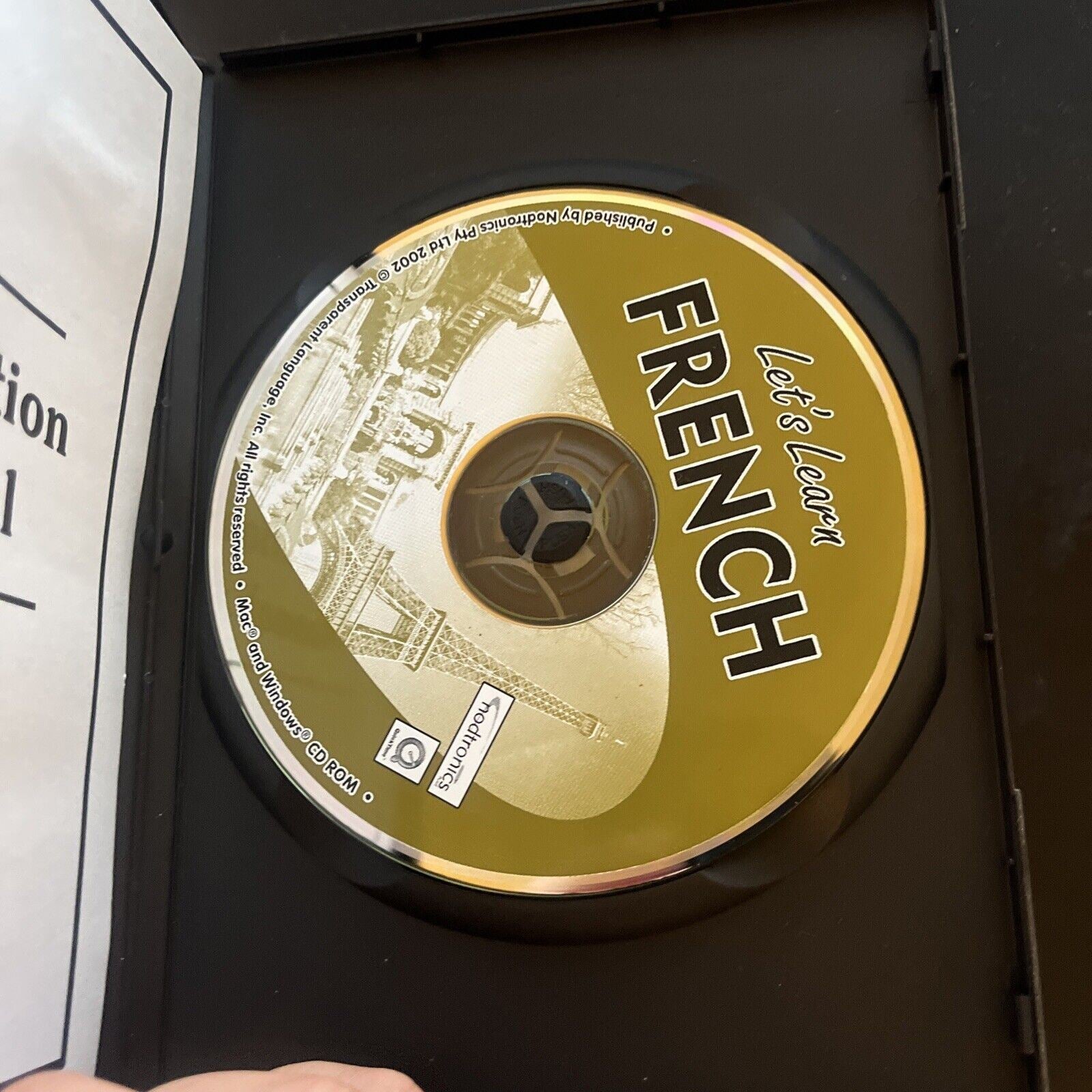 Let's Learn French - PC Mac CDROM – Retro Unit