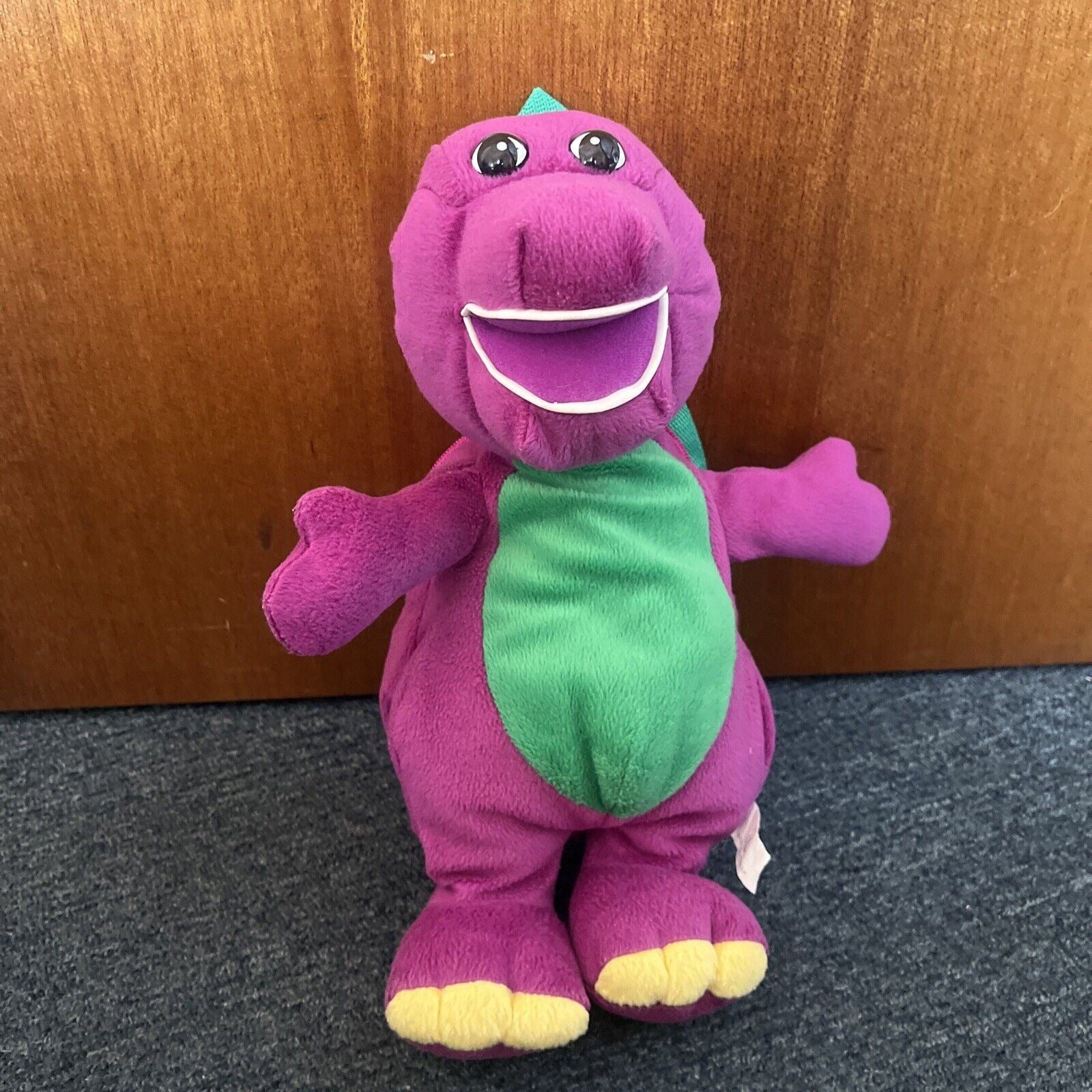 Barney the Dinosaur Kids Mini Backpack 14" Lyons Partnership – Retro Unit