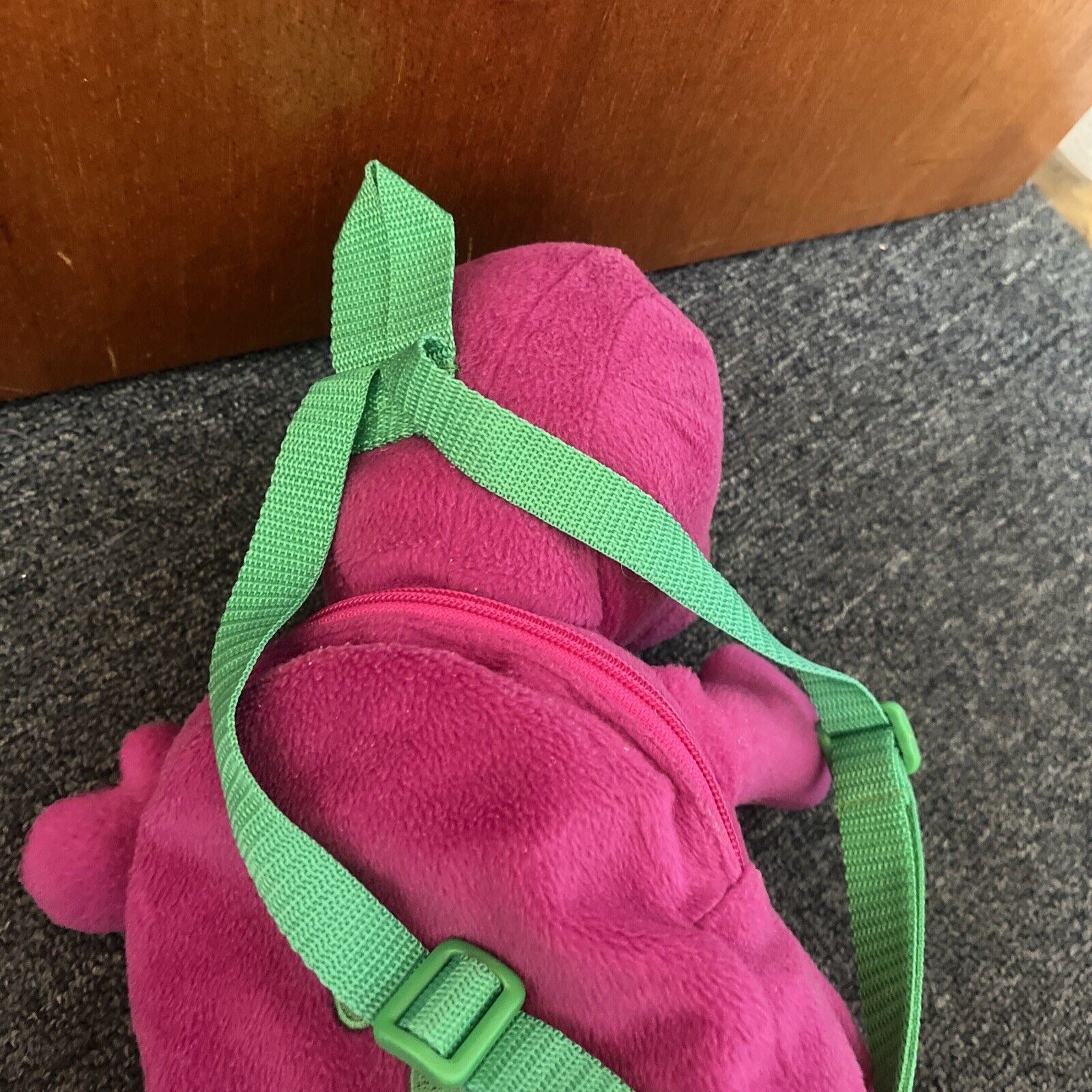 Barney the Dinosaur Kids Mini Backpack 14" Lyons Partnership – Retro Unit