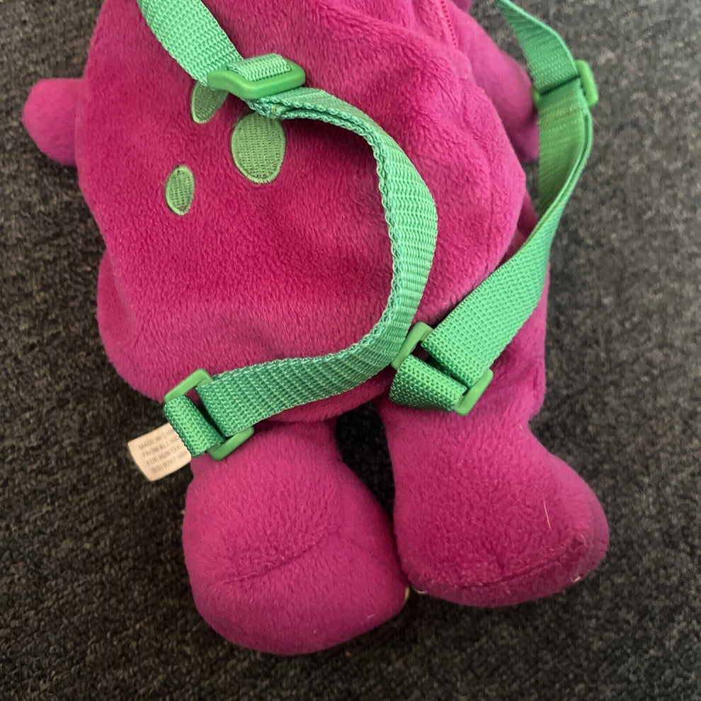 Barney the Dinosaur Kids Mini Backpack 14" Lyons Partnership – Retro Unit