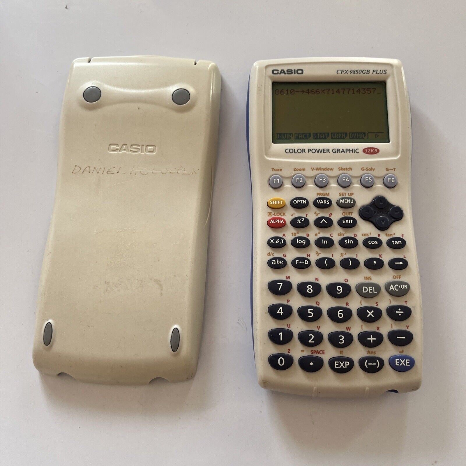 Casio CFX-9850GB PLUS Color Power Graphic Scientific Calculator – Retro ...