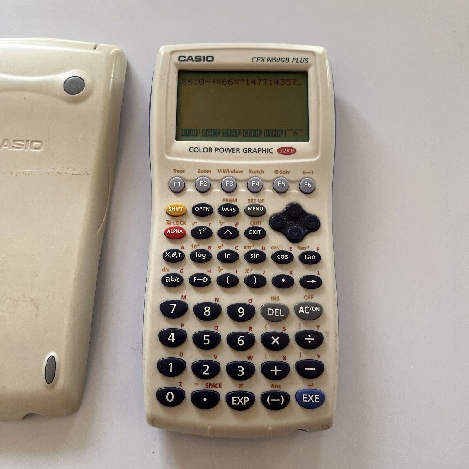Casio CFX-9850GB PLUS Color Power Graphic Scientific Calculator – Retro ...