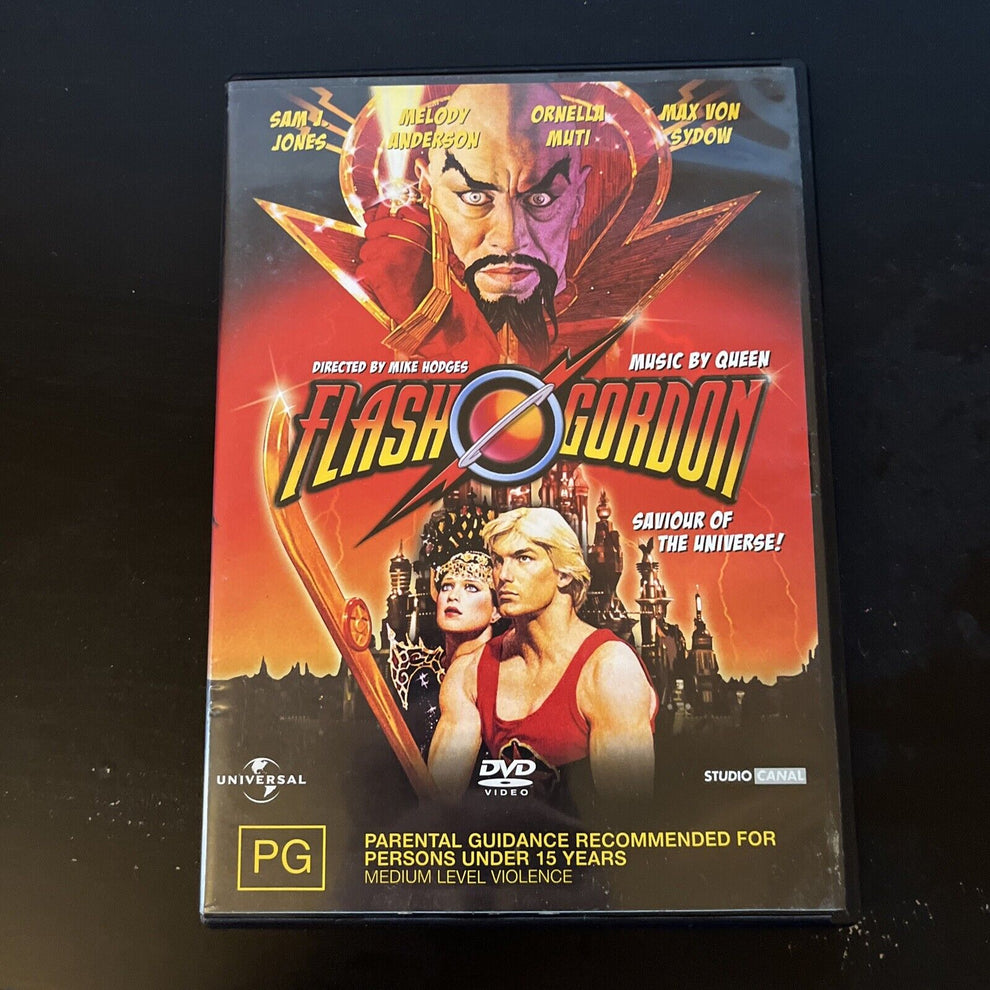 Flash Gordon (DVD, 1980) Sam J. Jones, Melody Anderson NEW Region 4 &2 ...