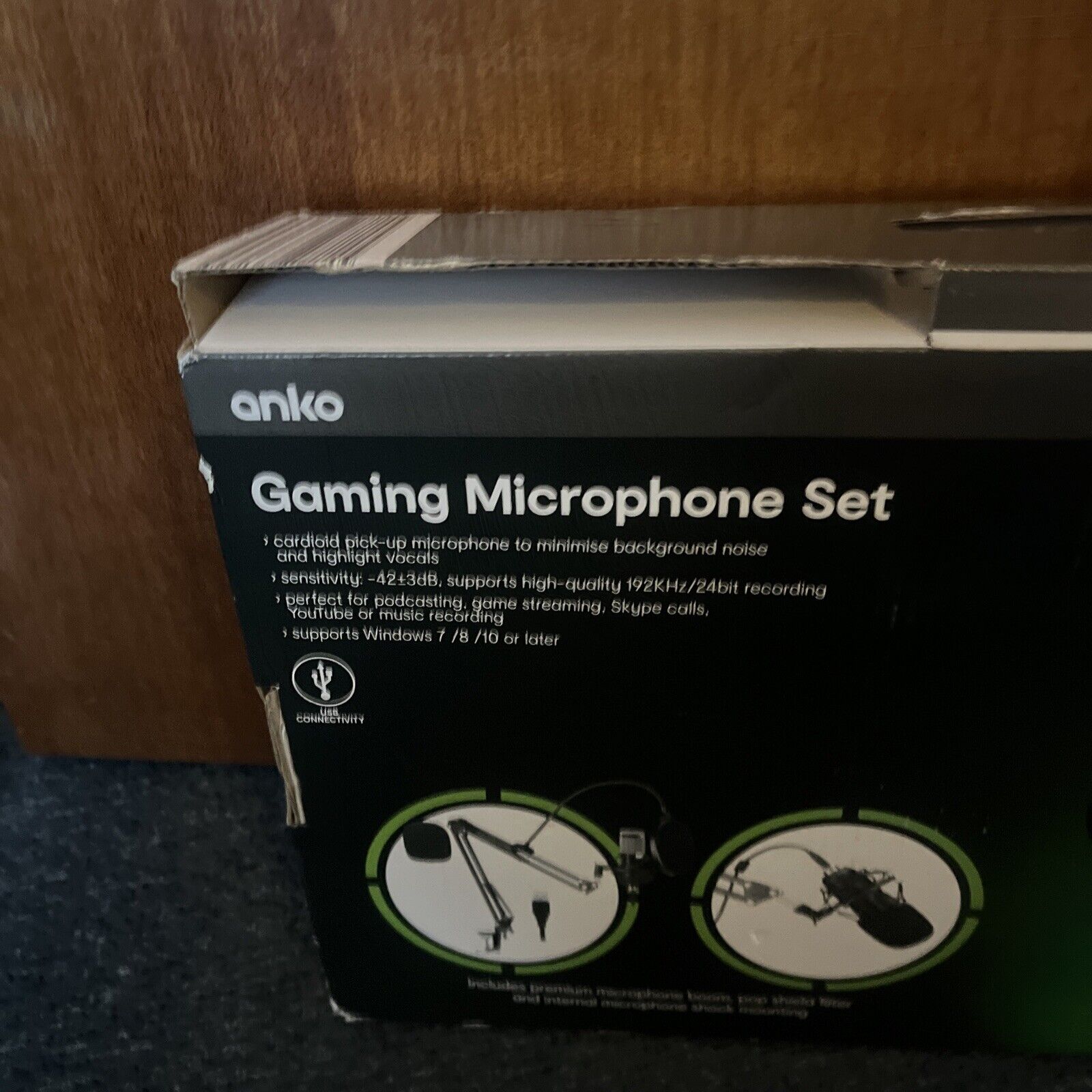 Anko Gaming Microphone Set – Retro Unit