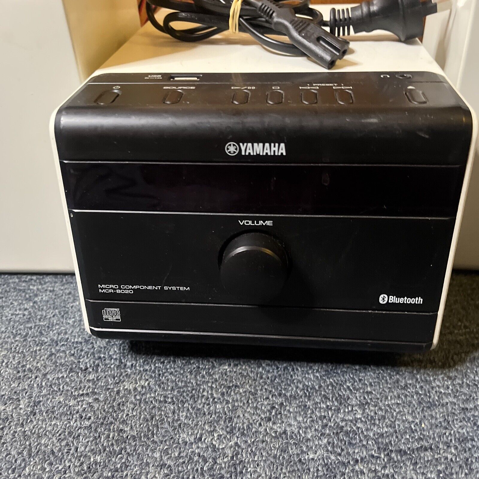 Yamaha Micro Component System CD Player Bluetooth MCR-B020 *No Remote ...