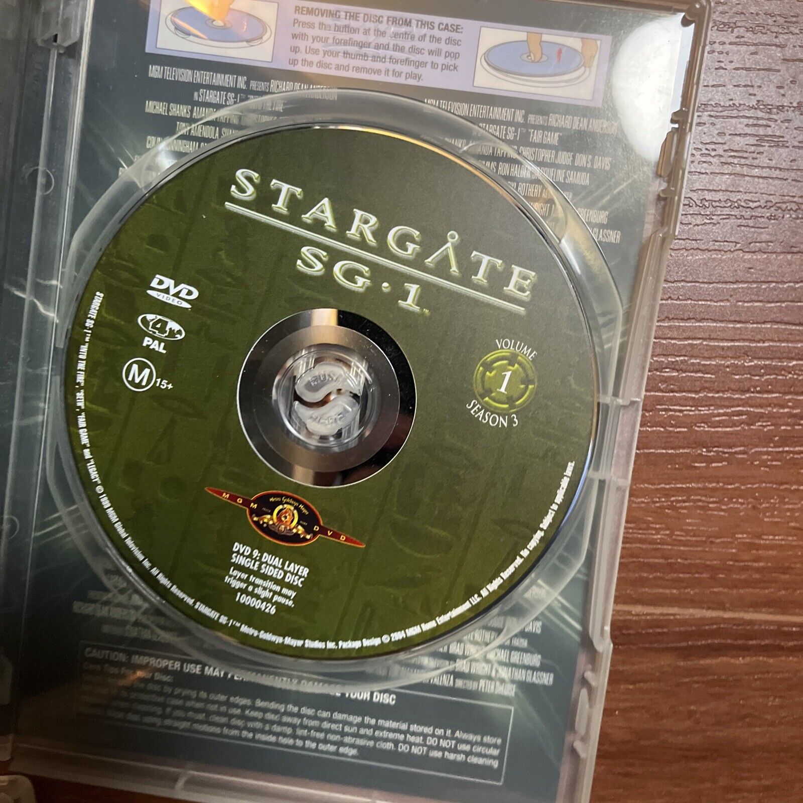 Stargate SG-1 : Season 3 (DVD, 1999, 6-Disc) Richard Dean Anderson, Re ...