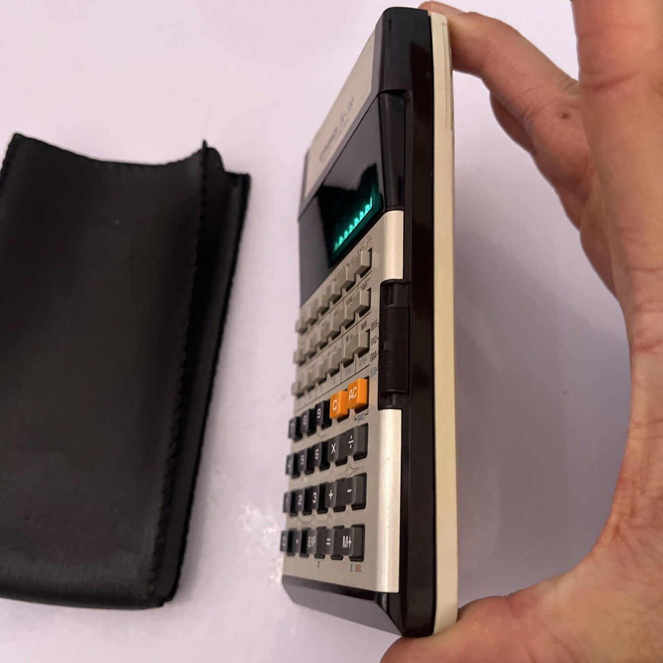 Vintage Casio FX-39 Scientific Calculator 1978 With Manual – Retro Unit