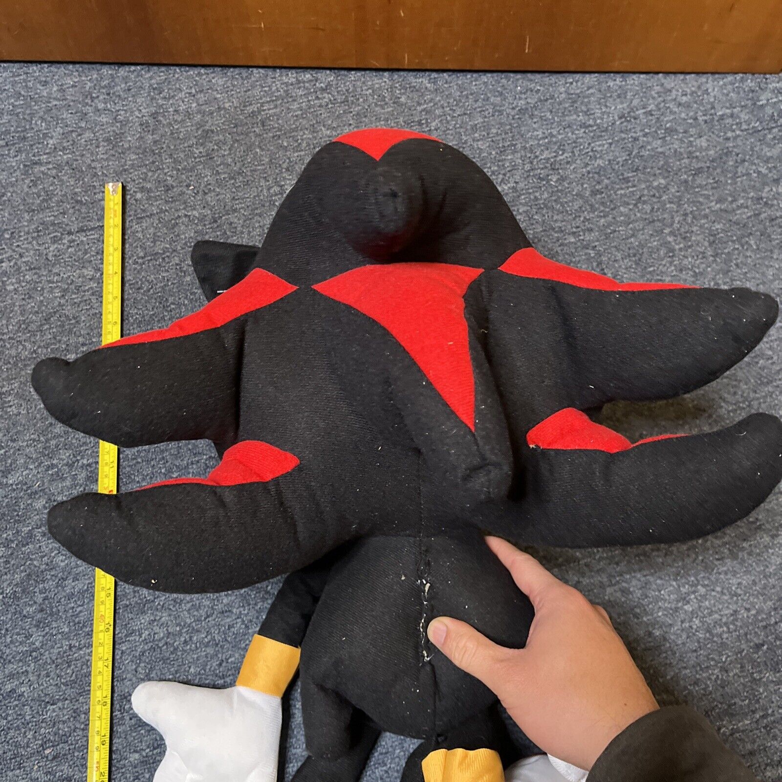 Sega Sonic The Hedgehog X Shadow Plush Doll Stuffed Toy 23" 60cm Sega ...