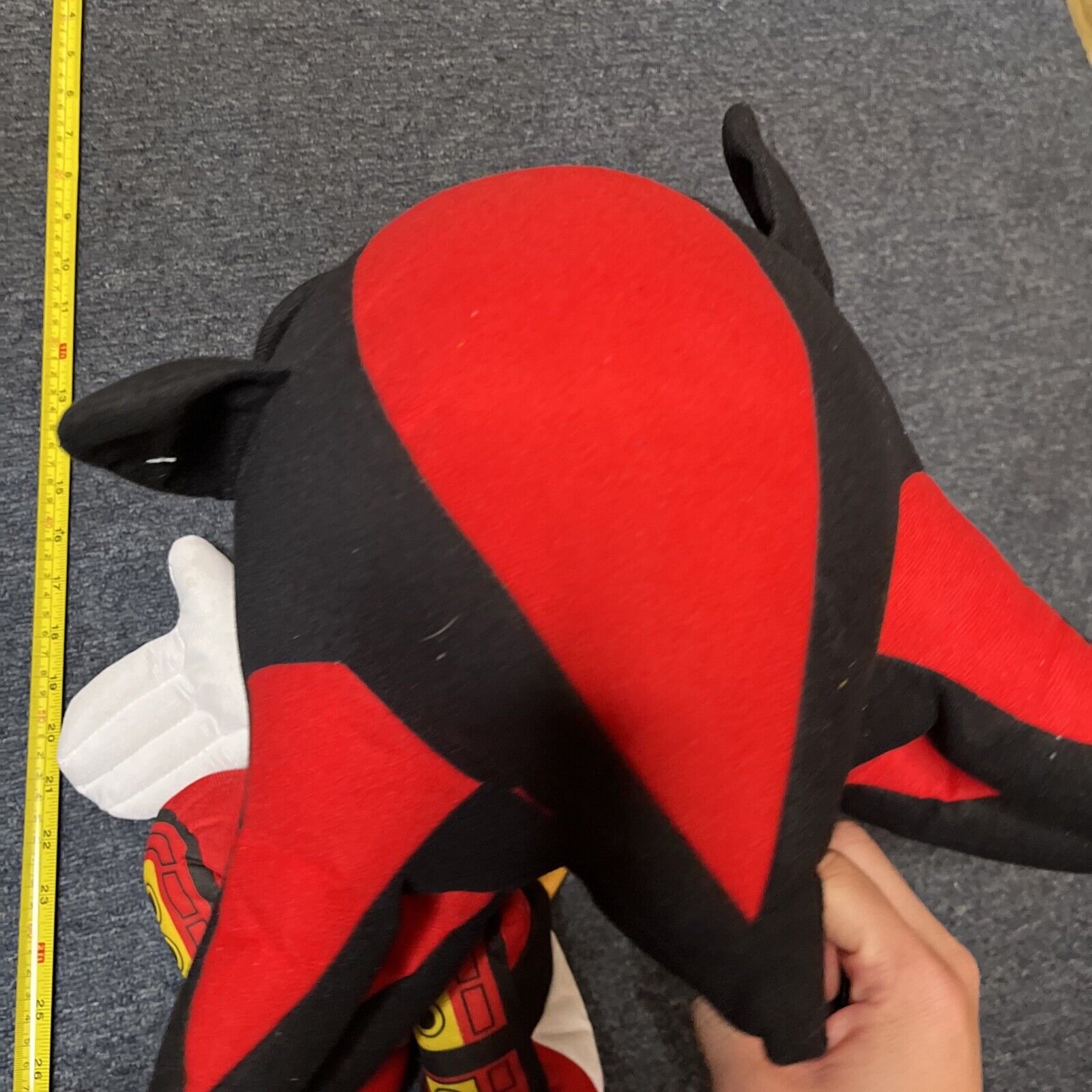 Sega Sonic The Hedgehog X Shadow Plush Doll Stuffed Toy 23" 60cm Sega ...