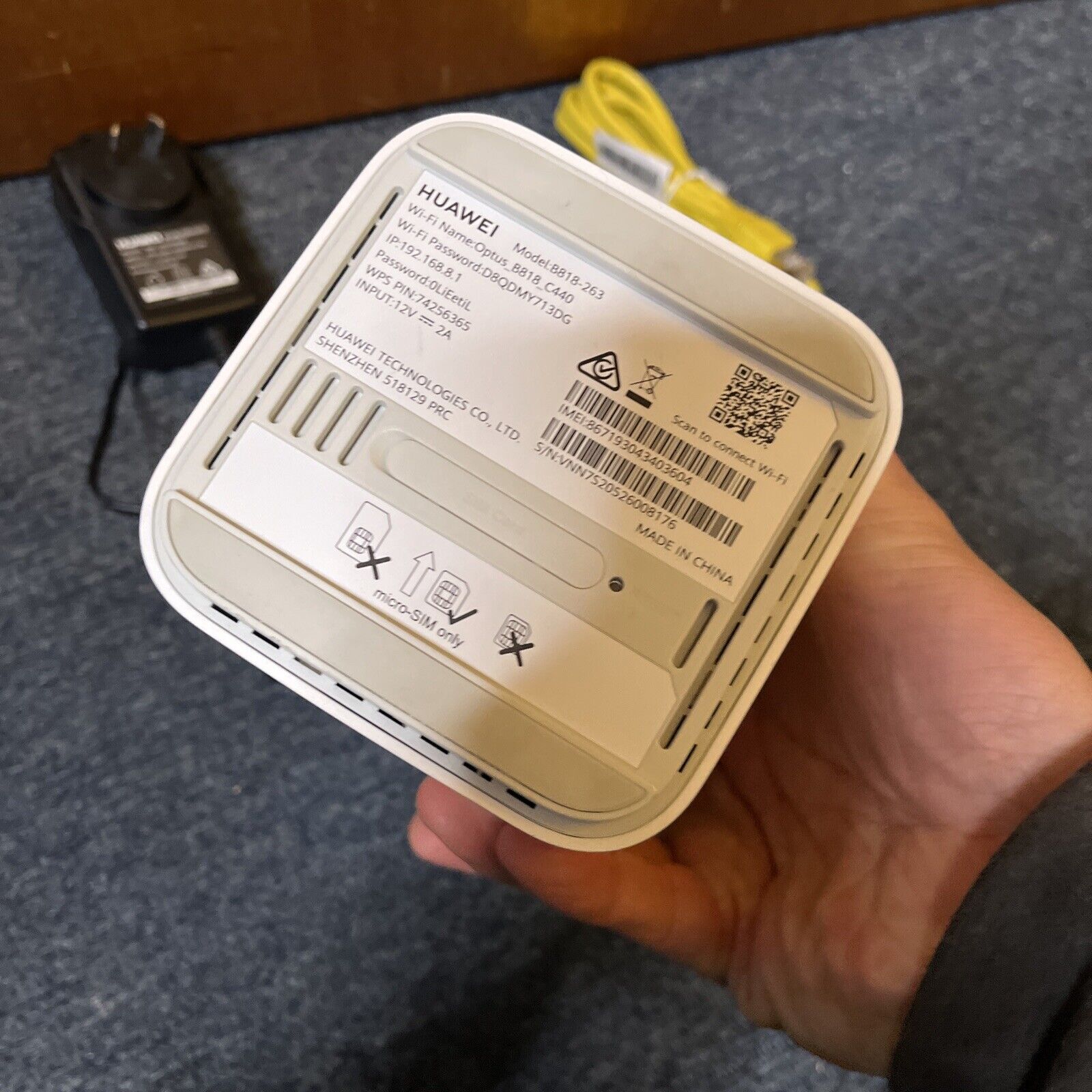 Huawei B818 4G Prime Router Modem B818-263 Optus NBN Compatible – Retro ...