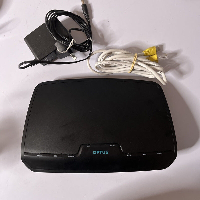 Optus Gateway F St Wireless Modem Router Nbn Compatible Voip 3864v3 Hp Retro Unit