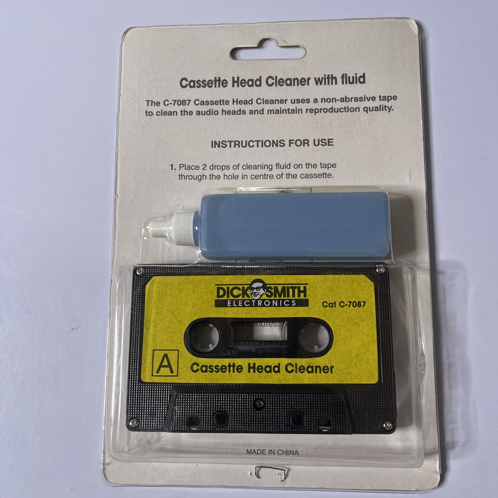 Dick Smith Electronics - Cassette Head Cleaner Cat C-7087 *New* – Retro ...
