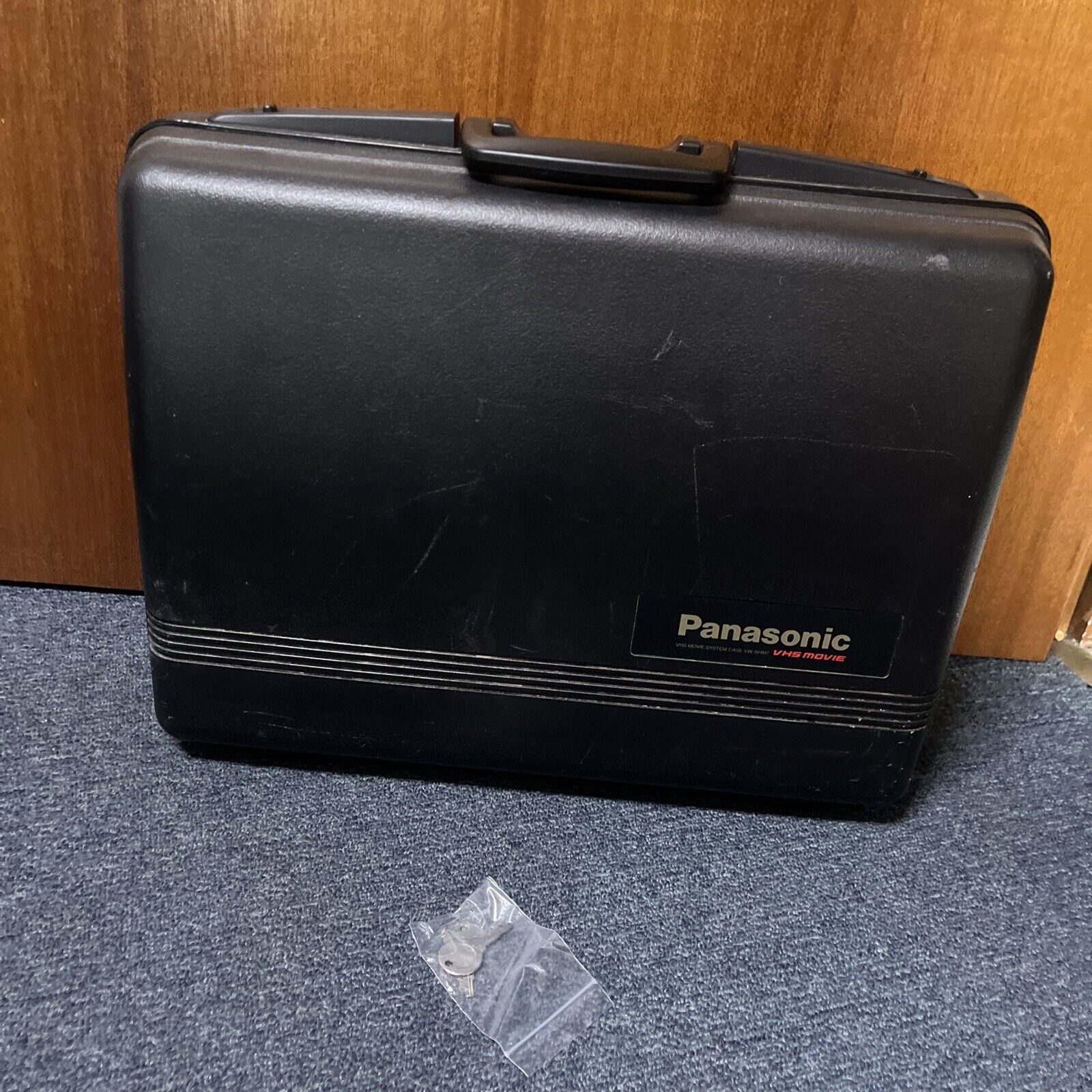 Panasonic VHS Movie System Case For VW-SHM7 With Key - Hard Case ...