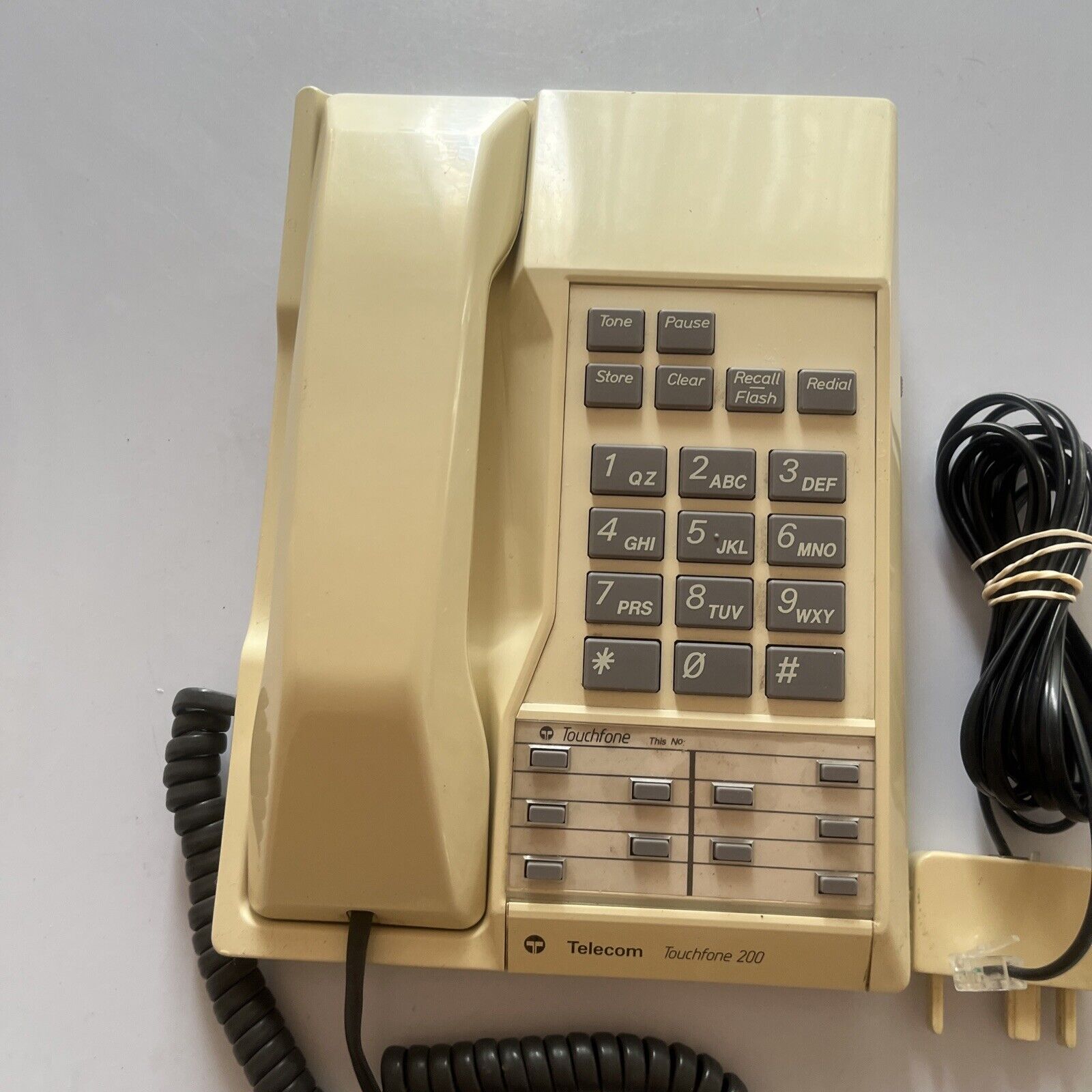 Telecom Touchstone 200 Corded Landline Telephone – Retro Unit