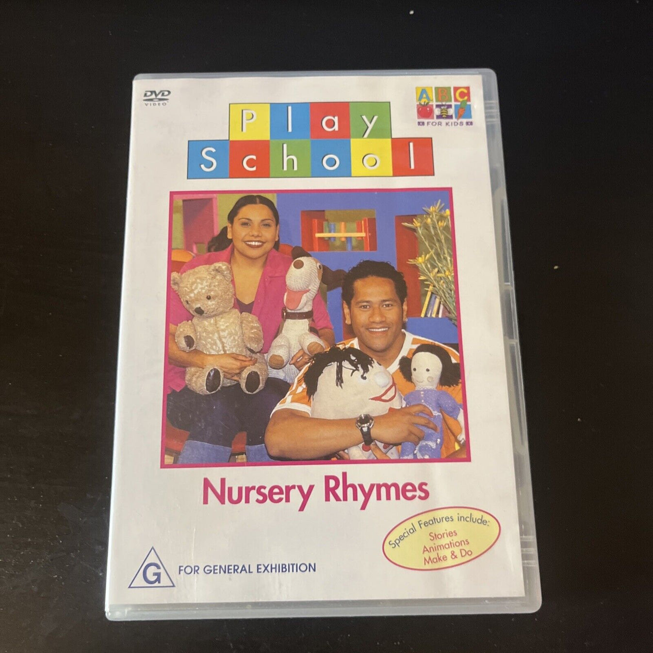Play School - Nursery Rhymes (DVD, 2001) Region 4 – Retro Unit