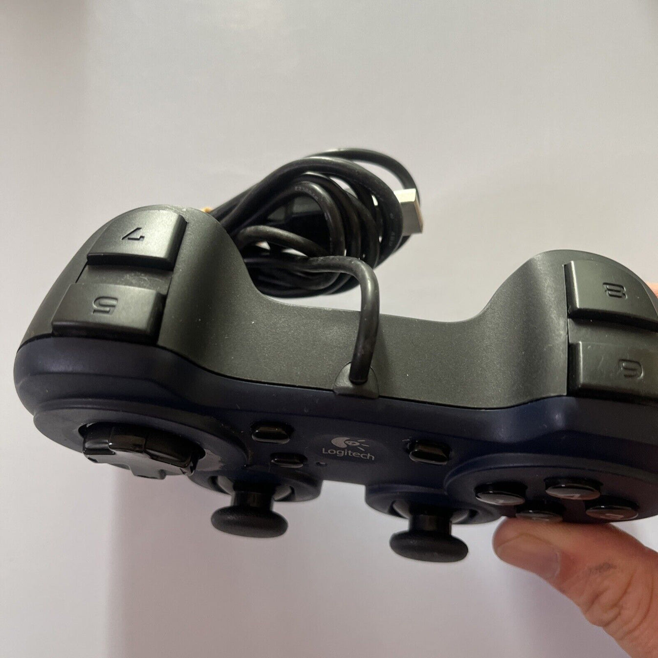 Logitech Dual Action Gamepad USB G-UF13A For PC Mac Submarines – Retro Unit