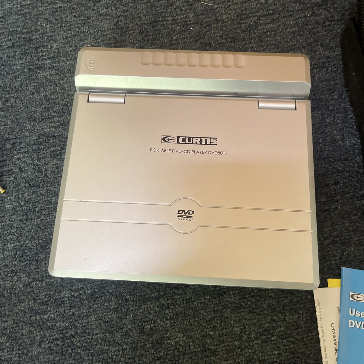 Curtis 7" Portable LCD DVD Player DVD8017 With Rechargeable Battery ...