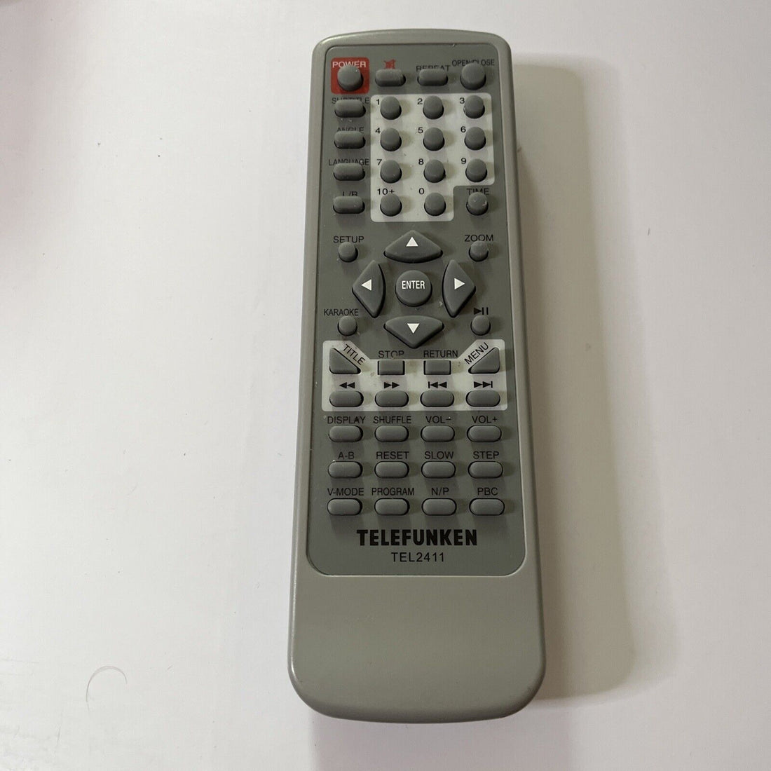 Genuine Telefunken TEL2411 Remote Control – Retro Unit