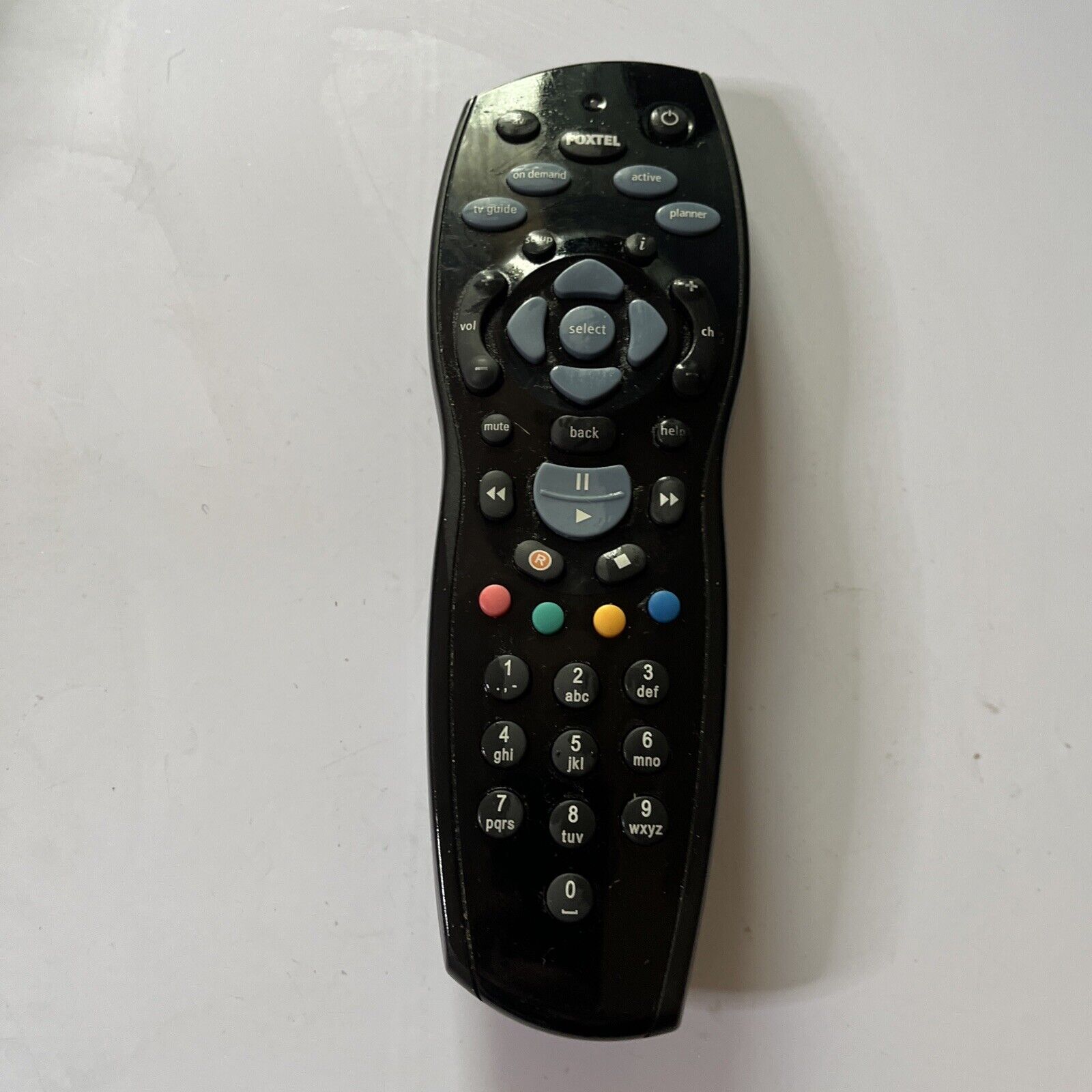 Genuine Foxtel iQ2/ iQ3 Original Remote Control RC16704102/02B – Retro Unit