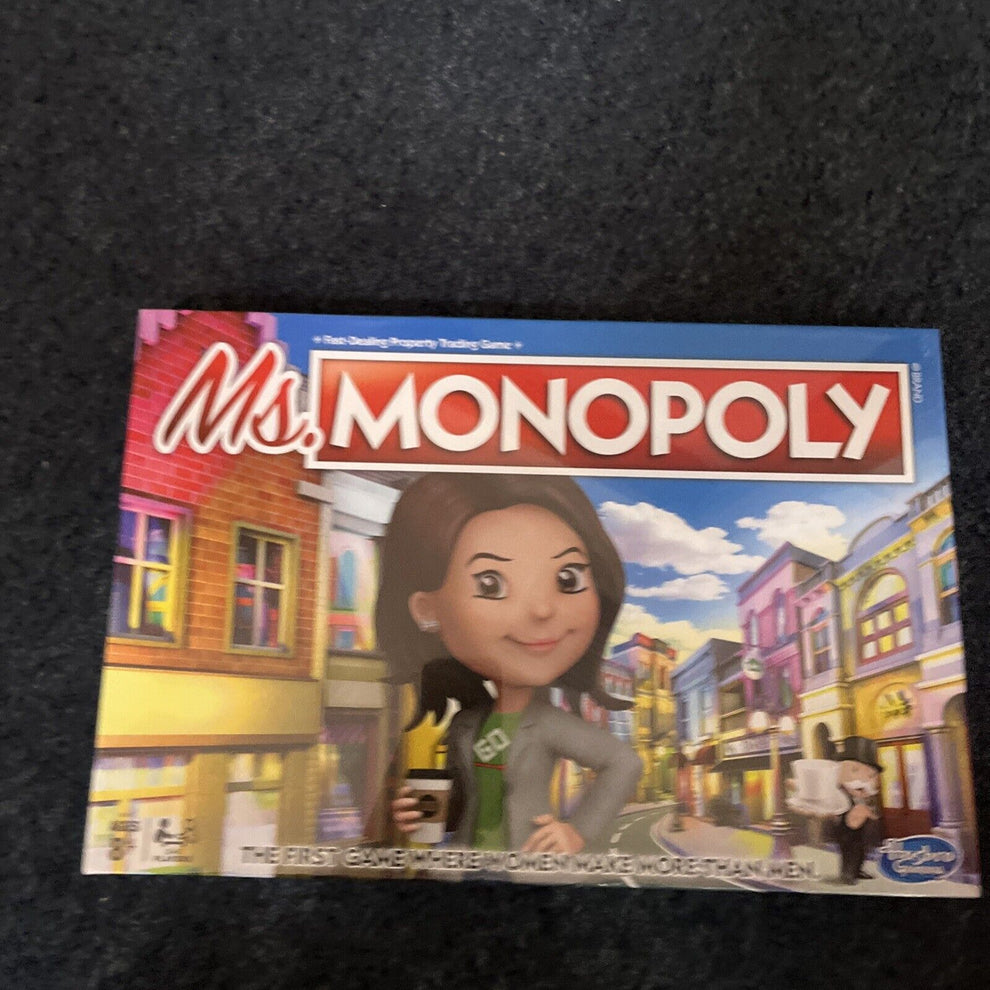 *New Sealed* Ms. Monopoly Edition Monopoly Board Game – Retro Unit