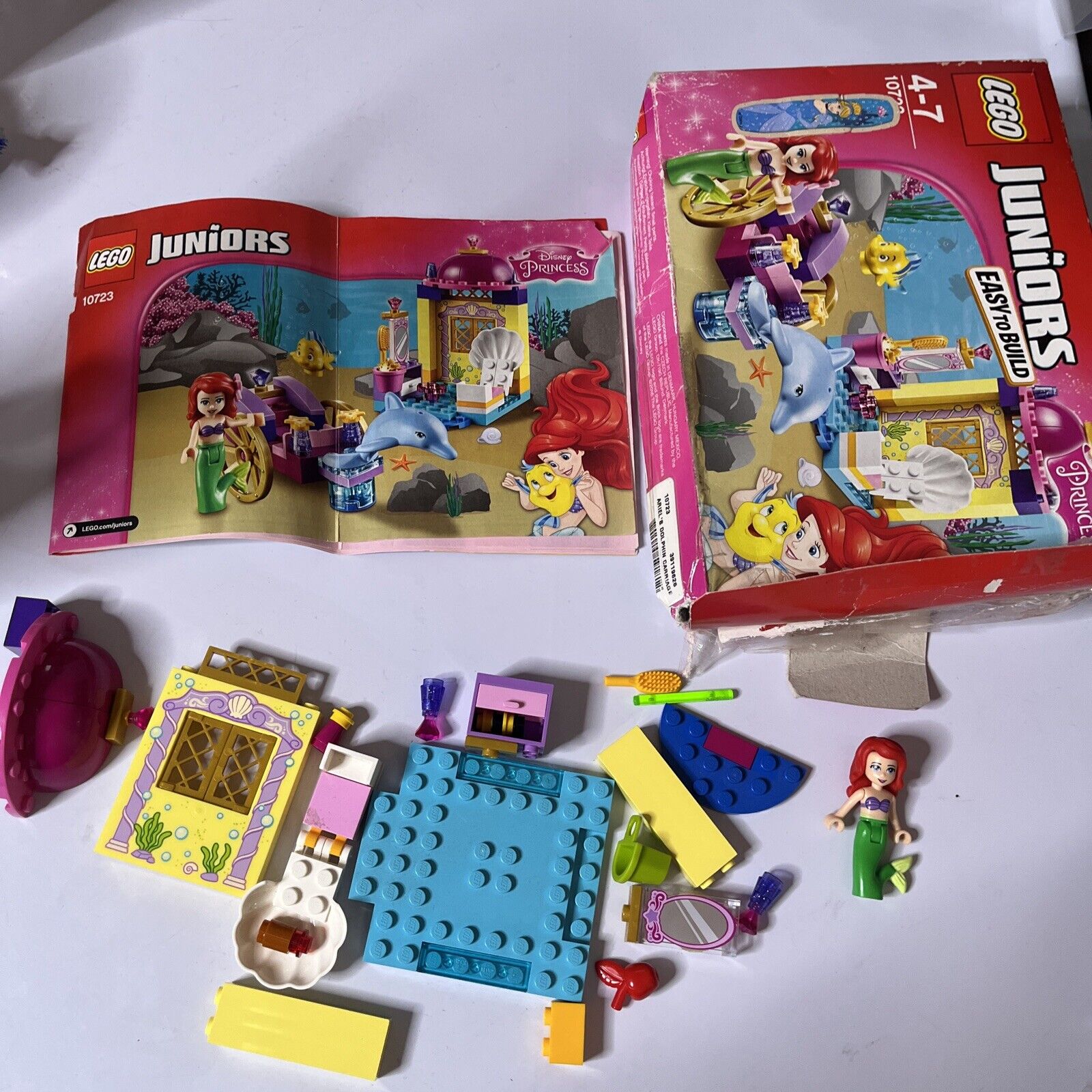 LEGO Juniors: Ariel's Dolphin Carriage (10723) *Incomplete - Not Count ...