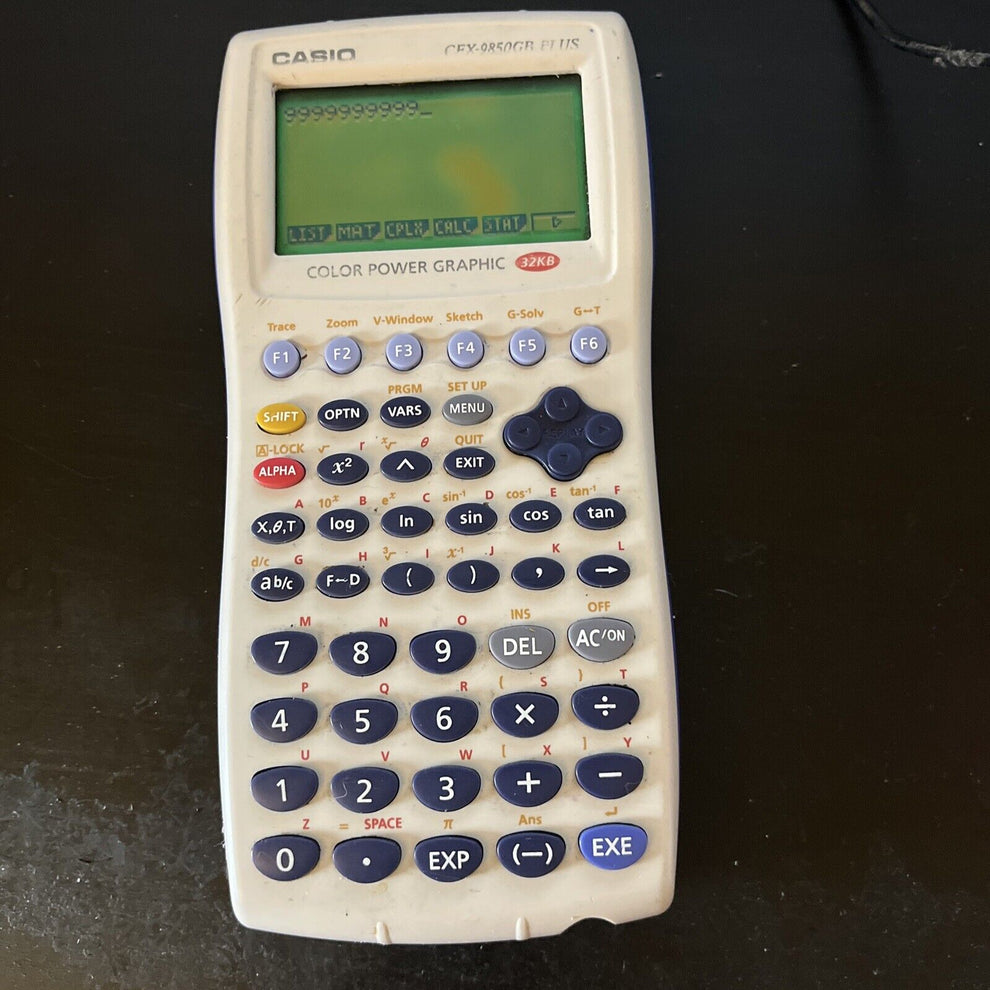 Casio CFX-9850GB Plus Color Power Graphic – Retro Unit