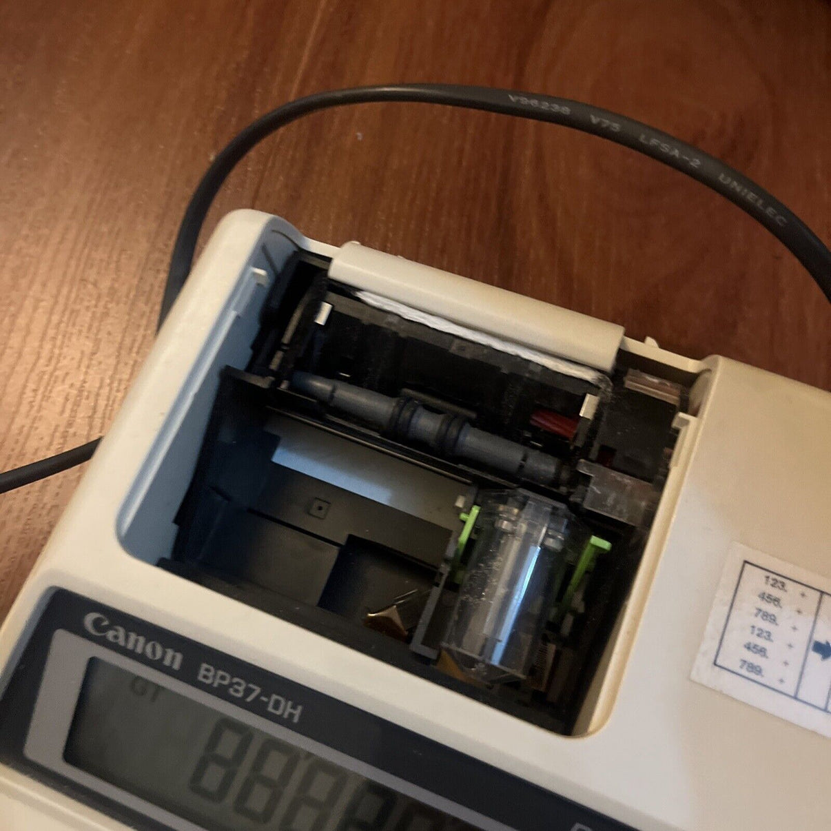 Canon BP37-DH Bubble Jet 12 Digit Calculator Printer – Retro Unit