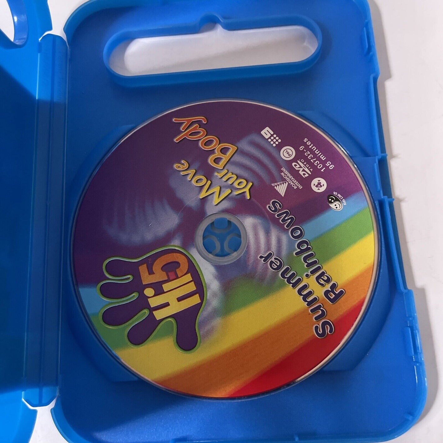 Hi-5 Move Your Body / Summer Rainbows (DVD, 2002) Region 4 – Retro Unit