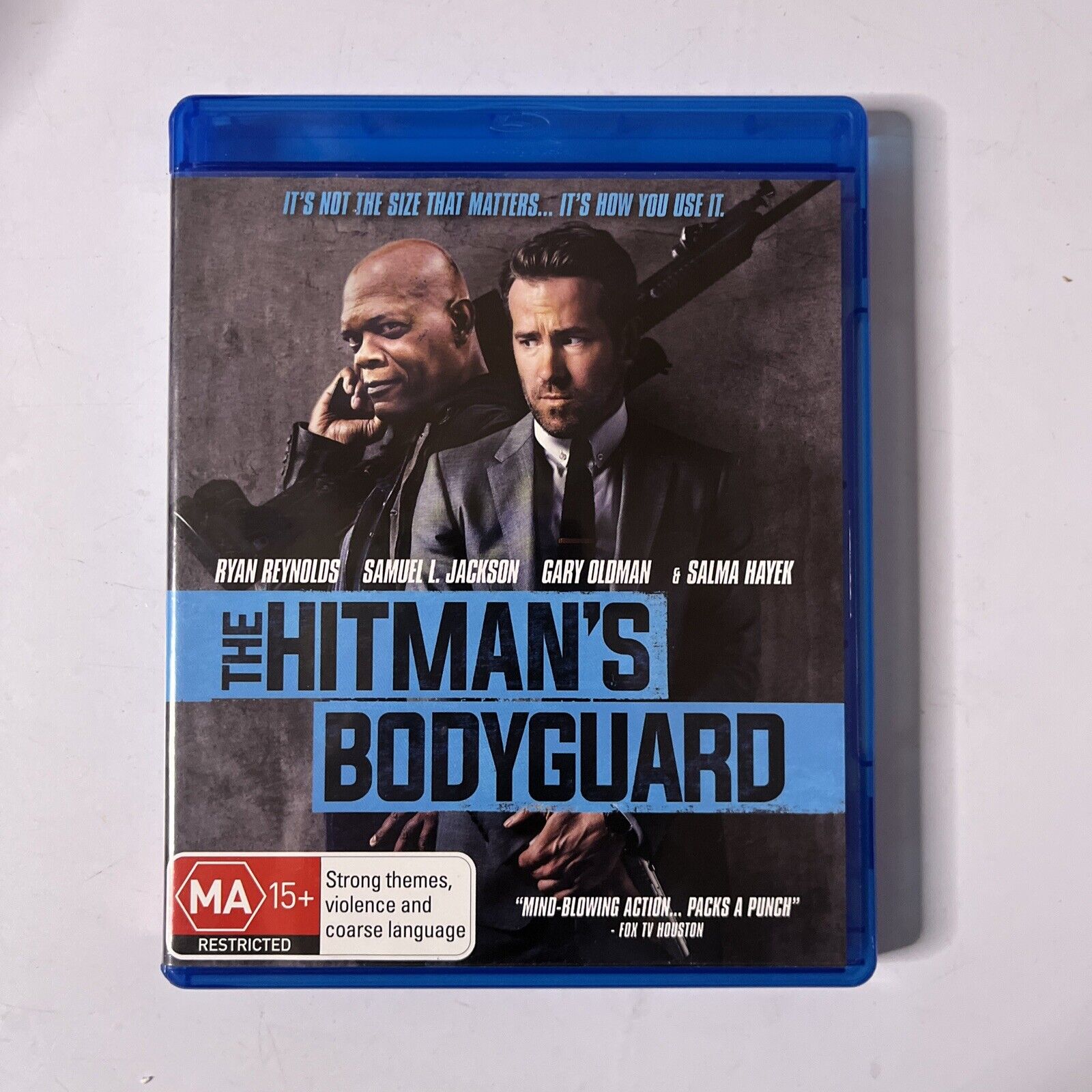 The Hitman's Bodyguard (Blu-ray, 2017) Elodie Yung, Ryan Reynolds, Reg ...