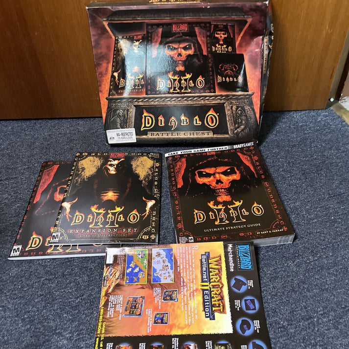 Diablo II Battle Chest Manual Strategy Guide Box *No Game Disc* – Retro ...