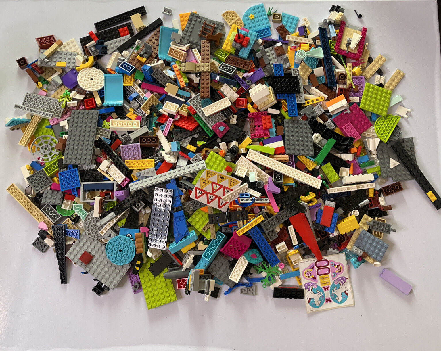 Genuine Official Authentic Lego 1.8kg Bulk Lot Bundle Friends Brick Pa ...