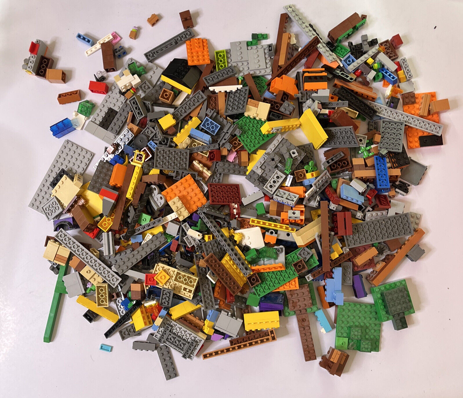 Genuine Official Authentic Lego 1.46kg Bulk Parts Bricks – Retro Unit
