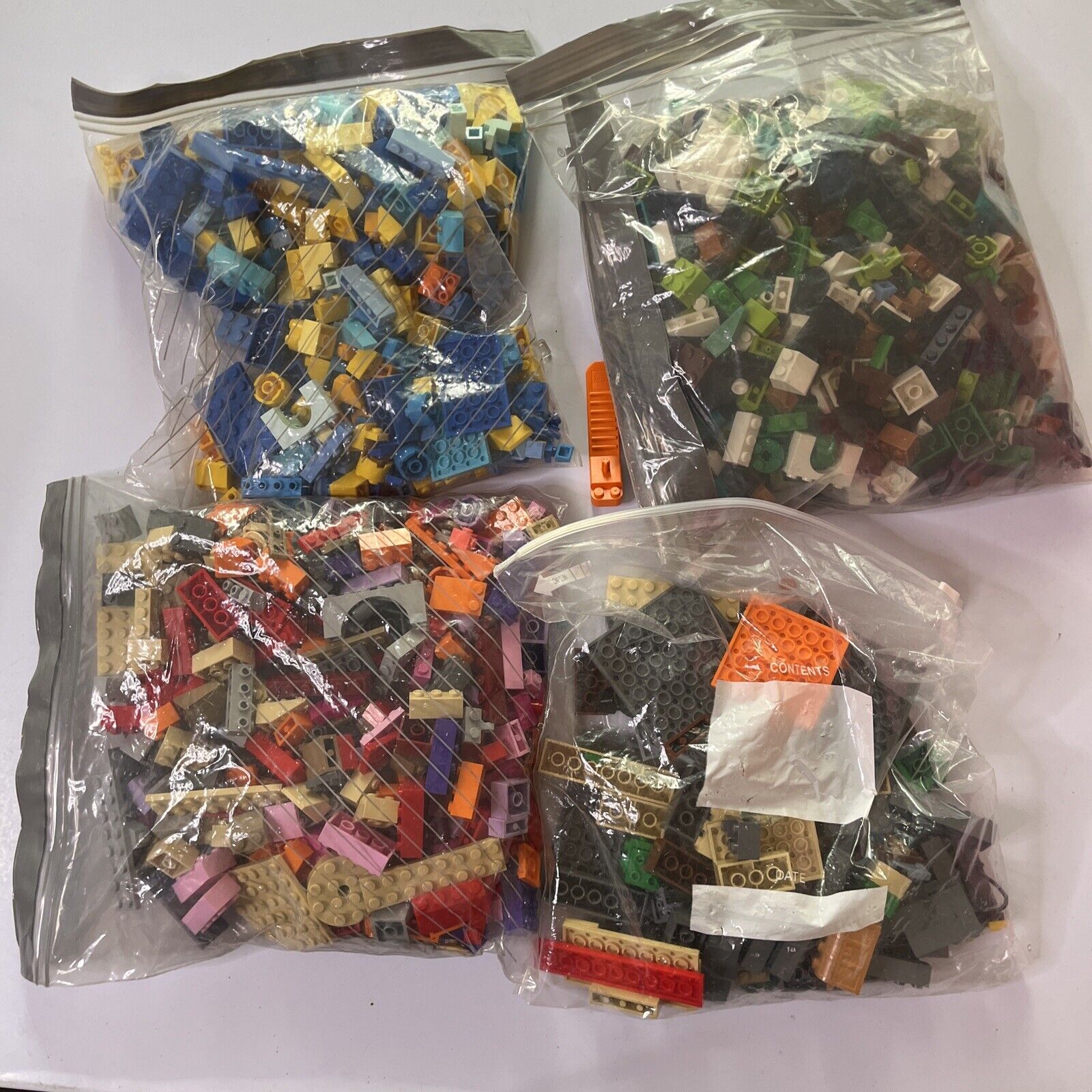 Genuine Official Lego 1.166kg Bulk Bundle Lot Bricks Parts – Retro Unit