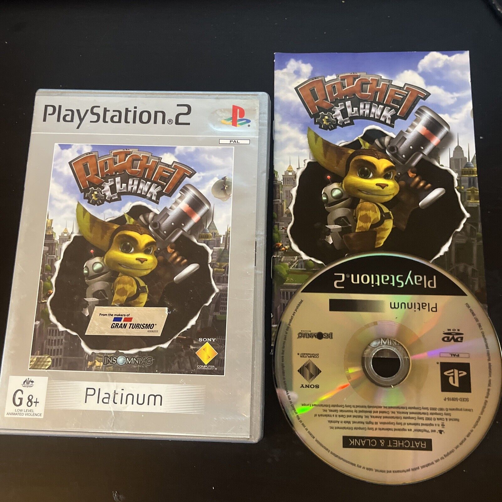 Ratchet and Clank (Sony PlayStation 2, 2005) [PAL] - PS2 Complete With – Retro Unit