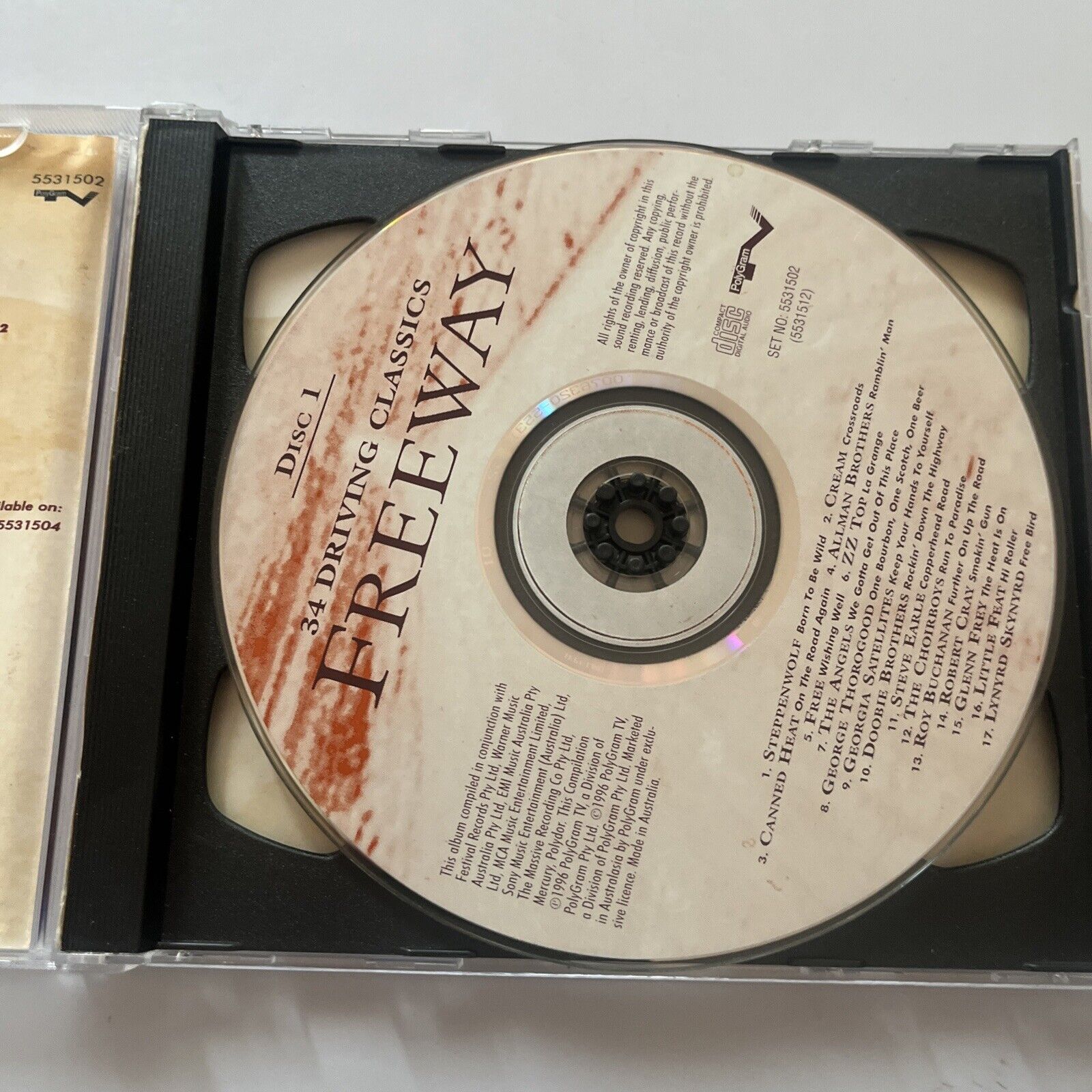 FREEWAY - 34 Driving Classics (CD, 1996, 2-Disc) – Retro Unit