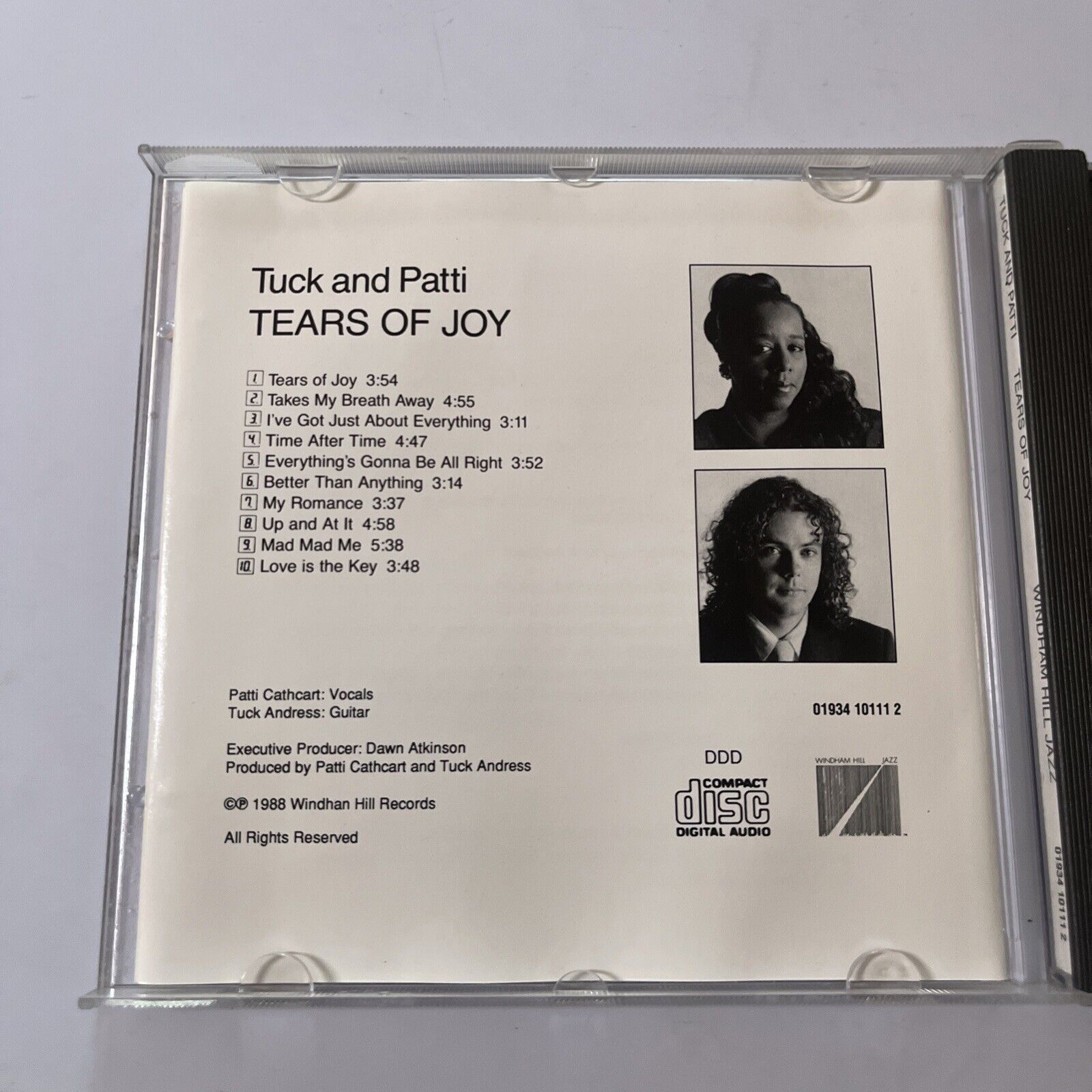Tuck & Patti - Tears of Joy (CD, 1988) – Retro Unit