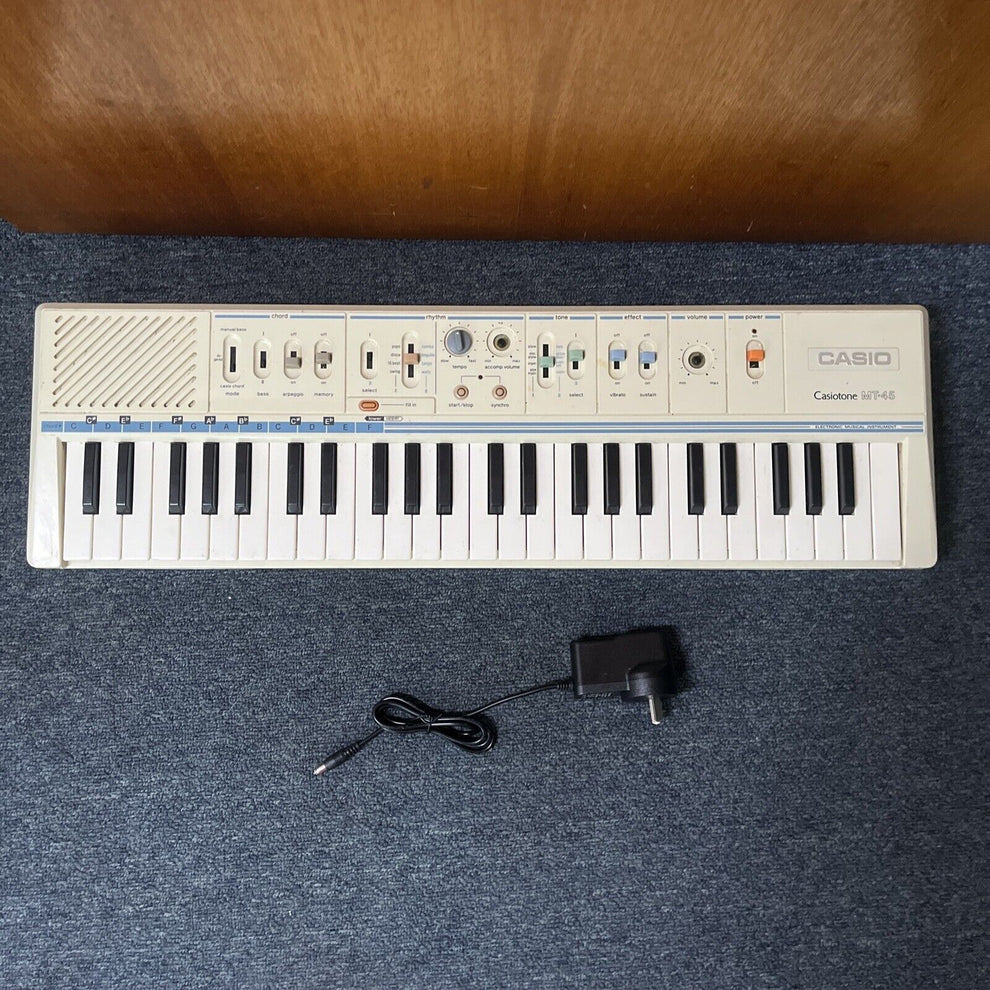 Casio Casiotone MT-45 Electronic Keyboard – Retro Unit