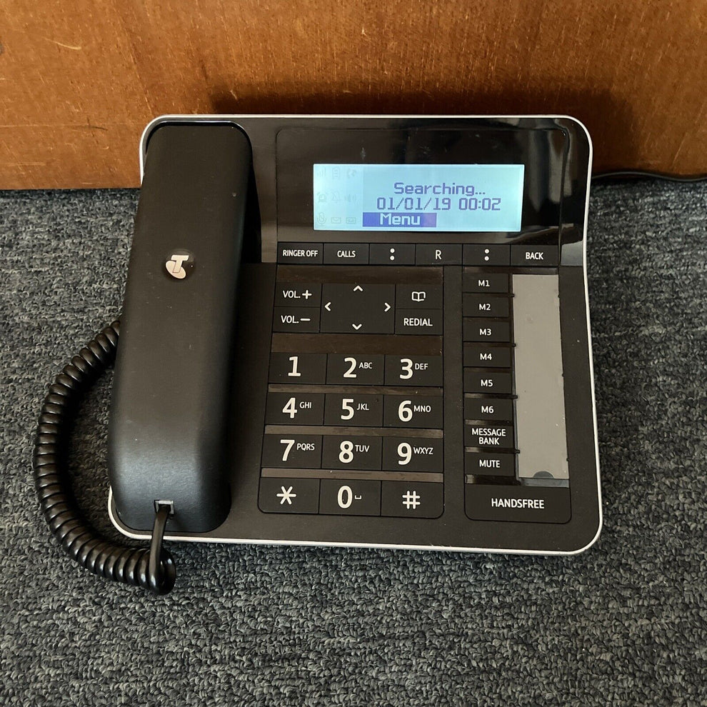 Telstra TSH-D Desktop Phone Corded Phone – Retro Unit