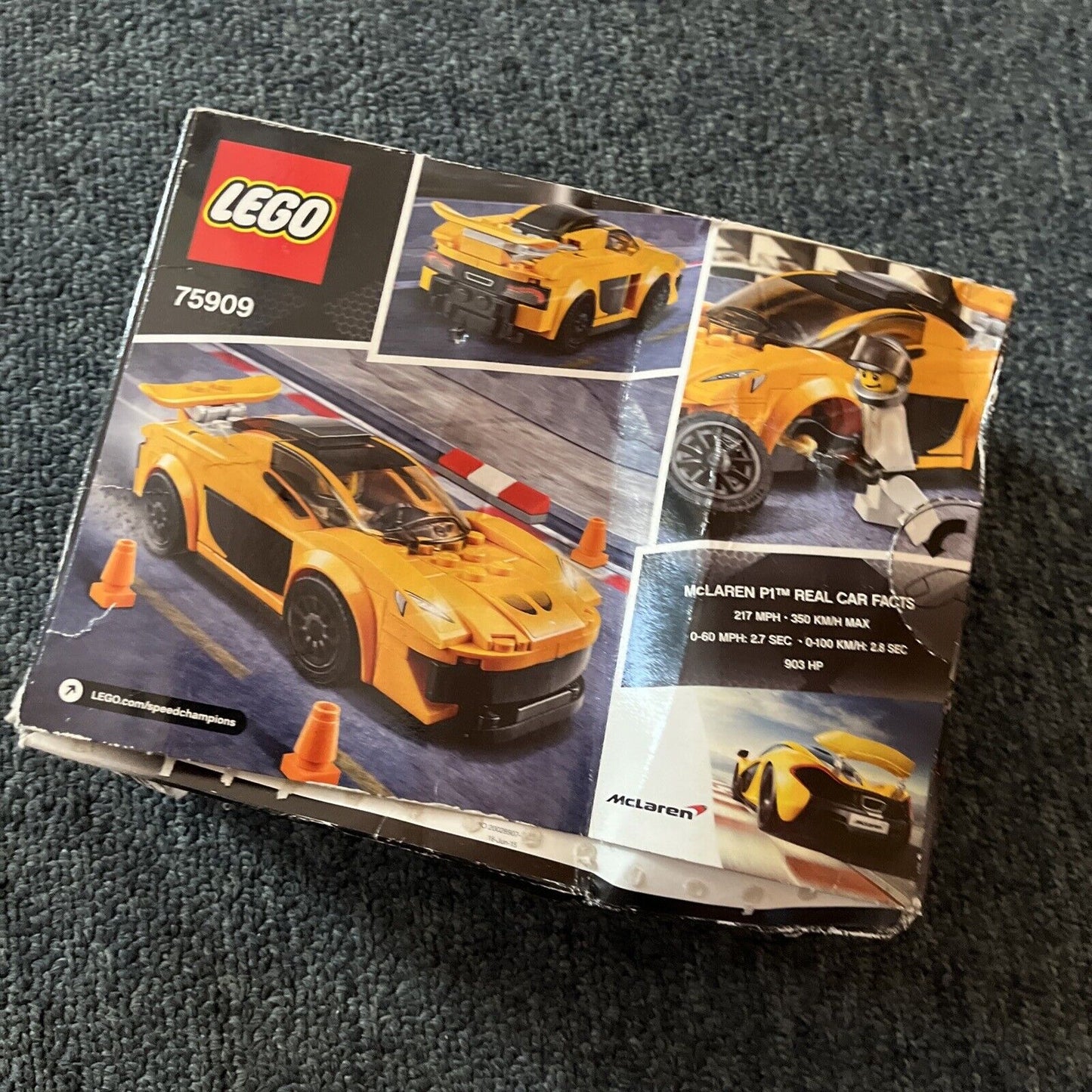 LEGO SPEED CHAMPIONS: McLaren P1 (75909) – Retro Unit